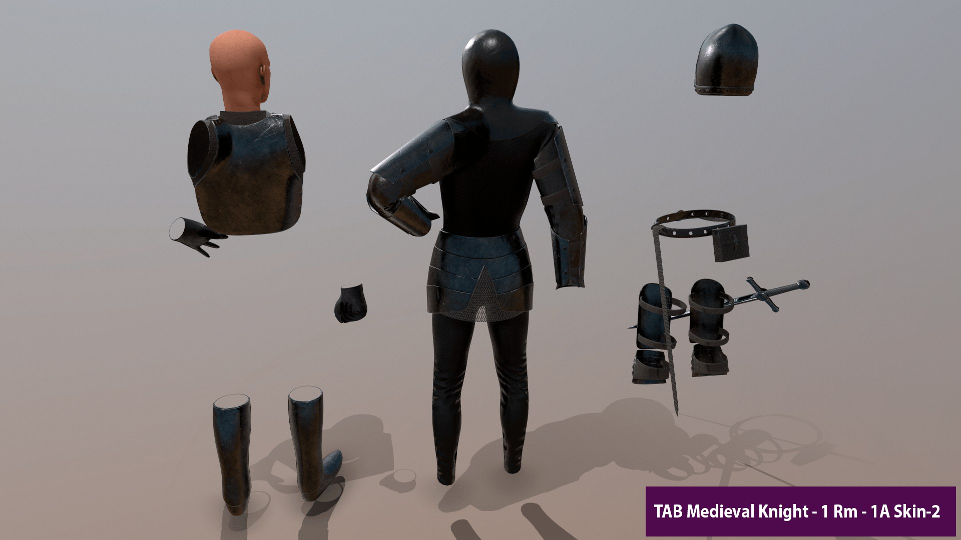 Fantasy Character Medieval Model - TurboSquid 1635975