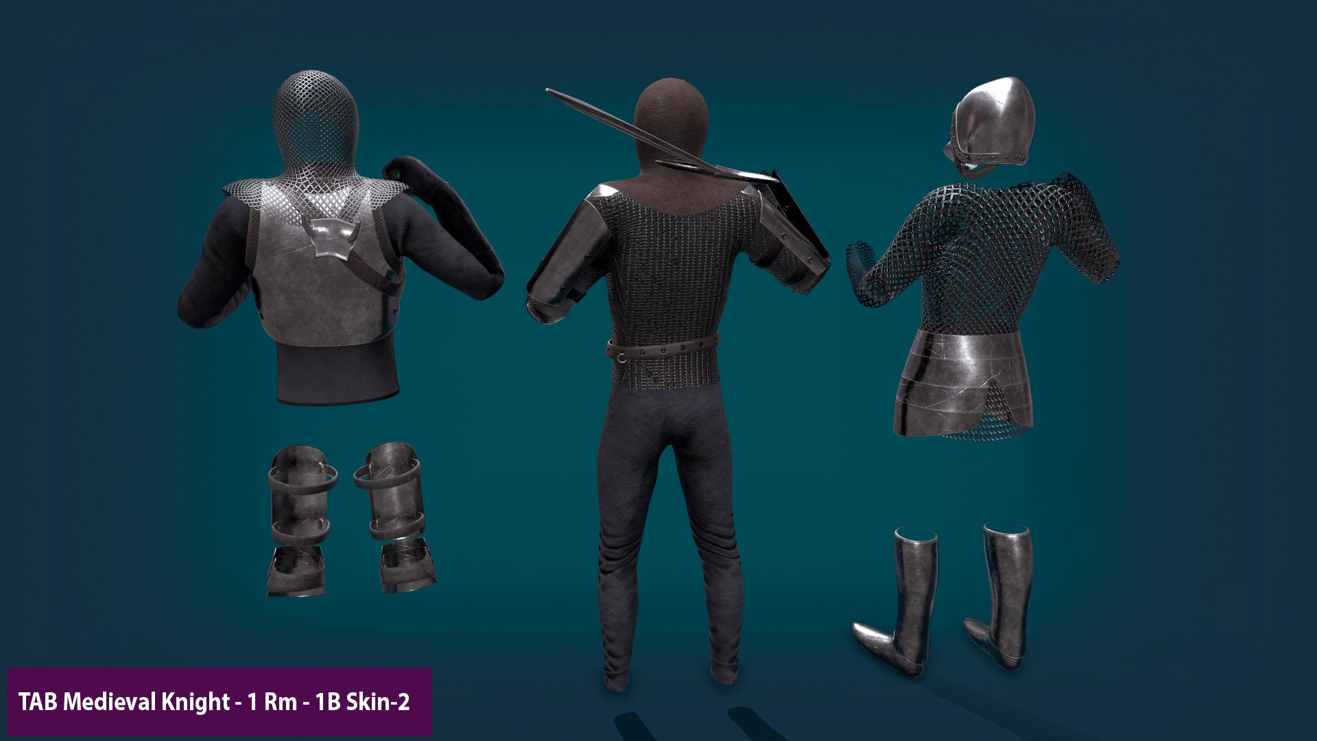 Fantasy Character Medieval Model - TurboSquid 1635975