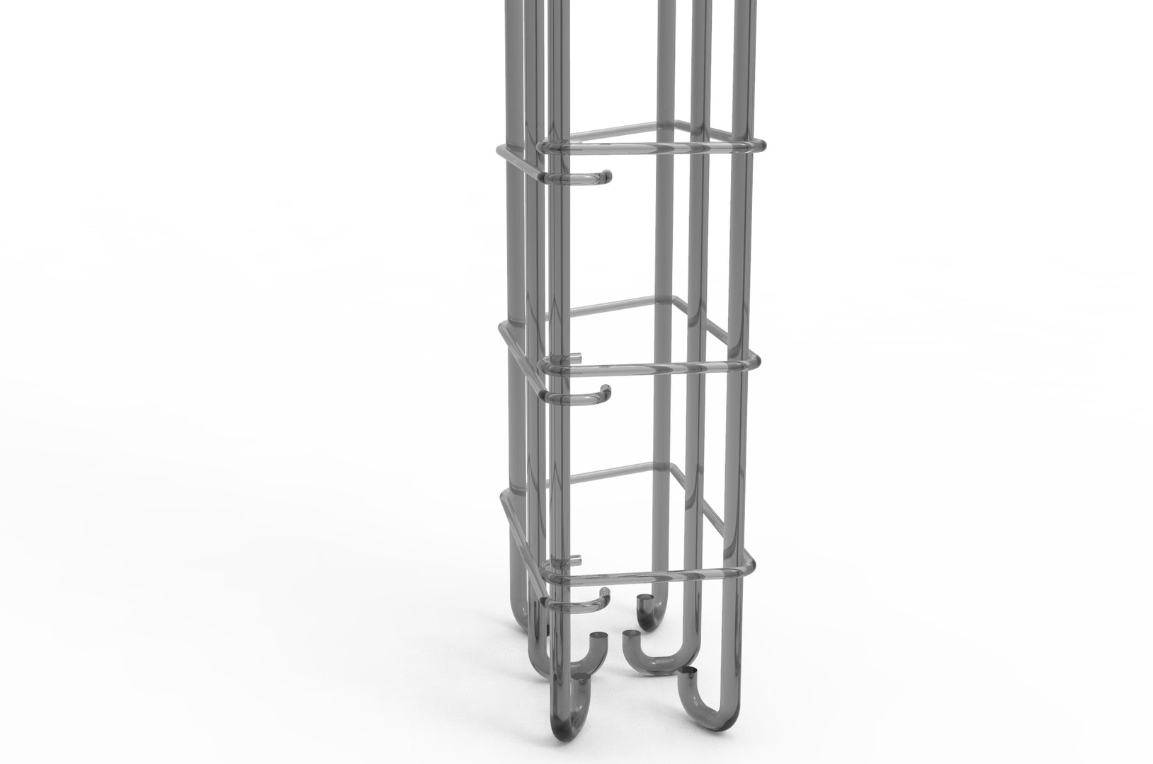 Concrete Column Structure 3D - TurboSquid 2137743