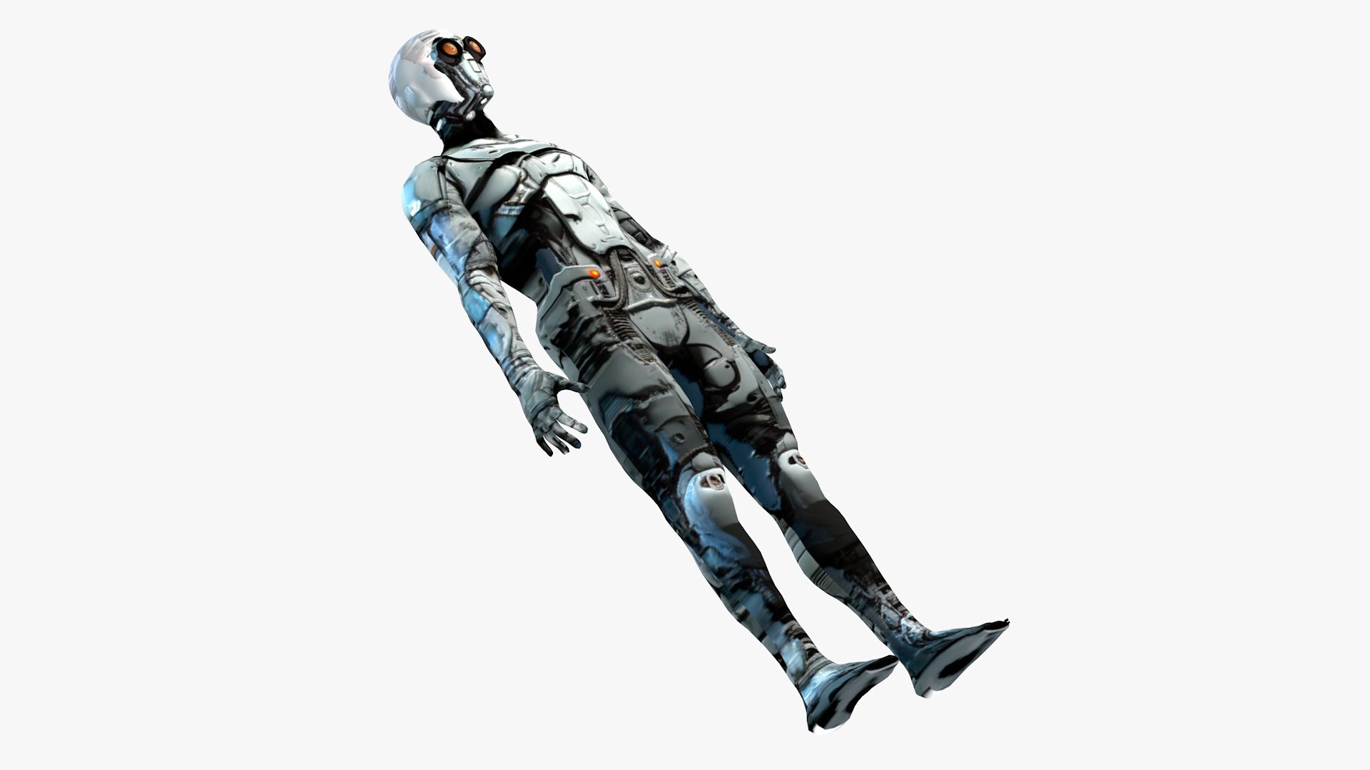 3D gas mask man model - TurboSquid 2101147