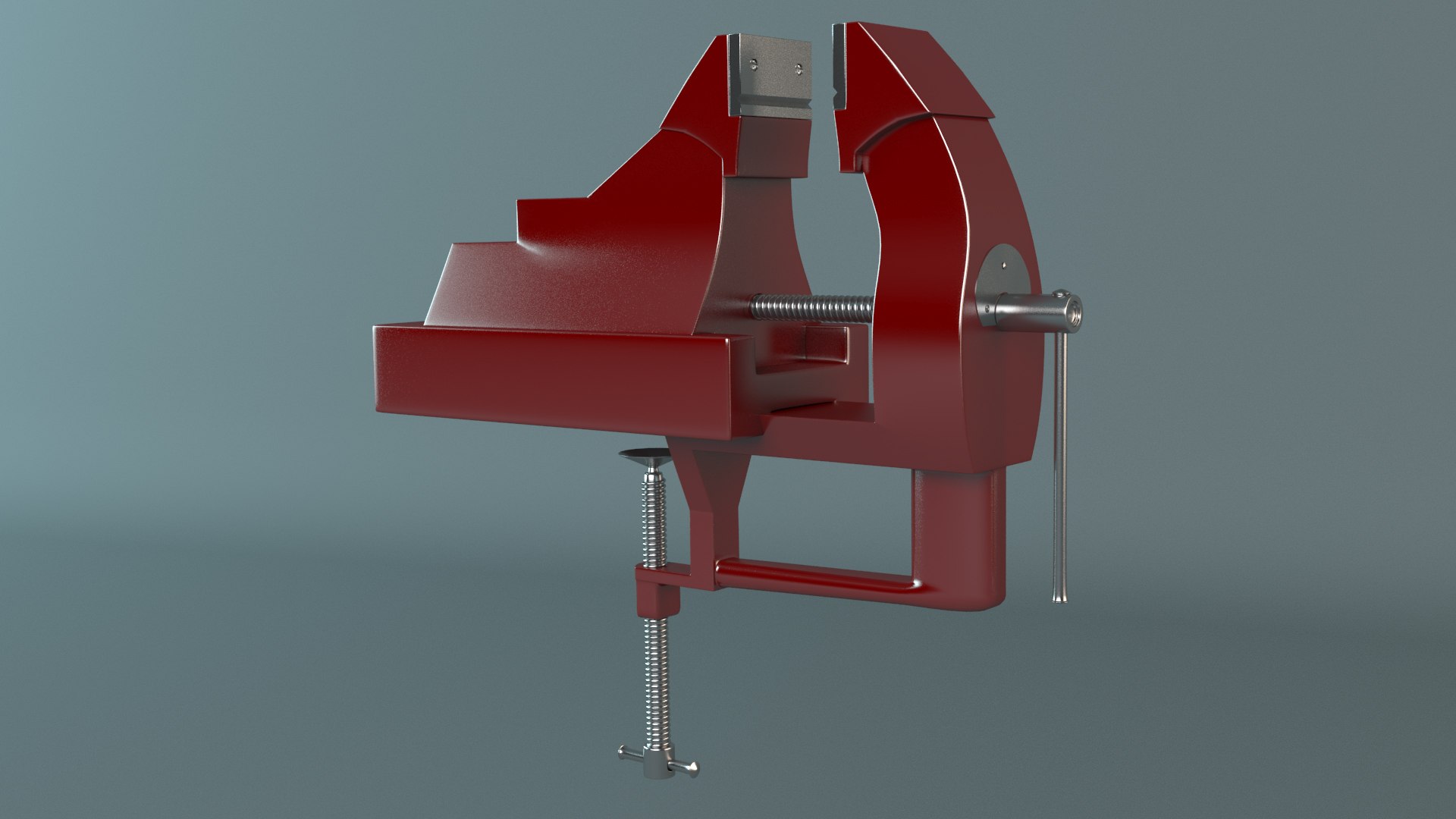 3d vise model