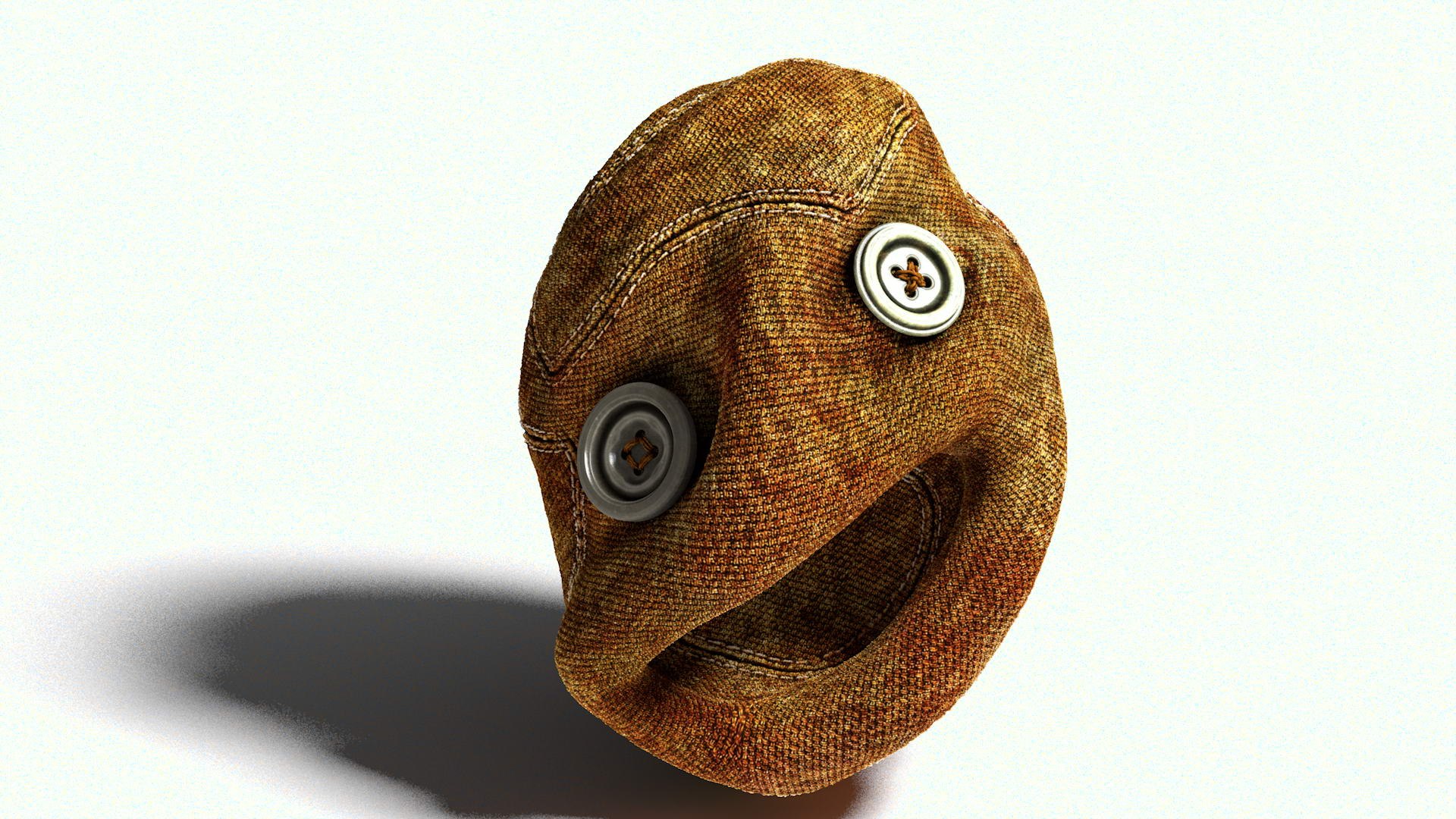 Ugly puppet head 3D model - TurboSquid 1211312