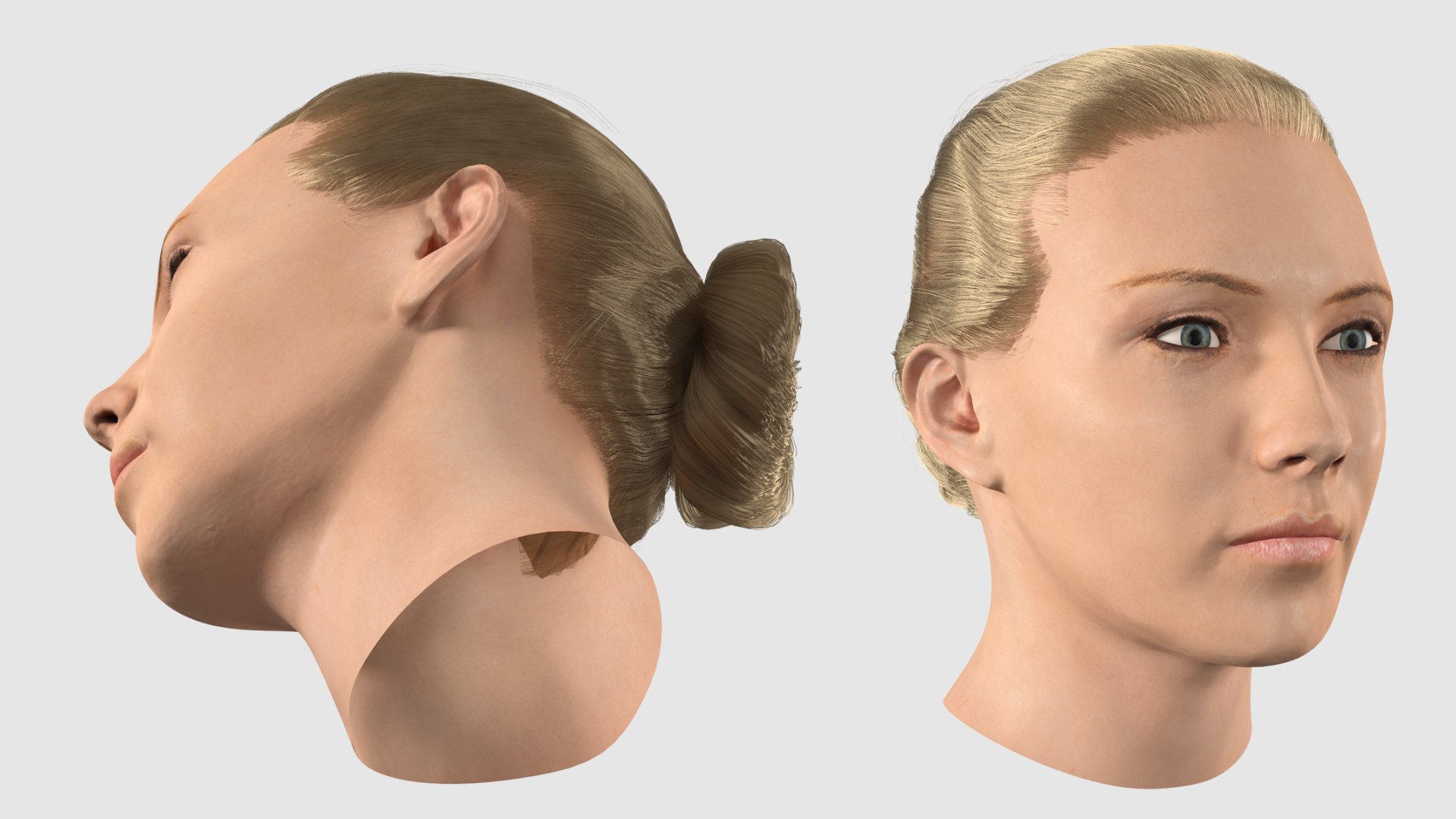 Female Heads Collection 5 3D model - TurboSquid 2063451