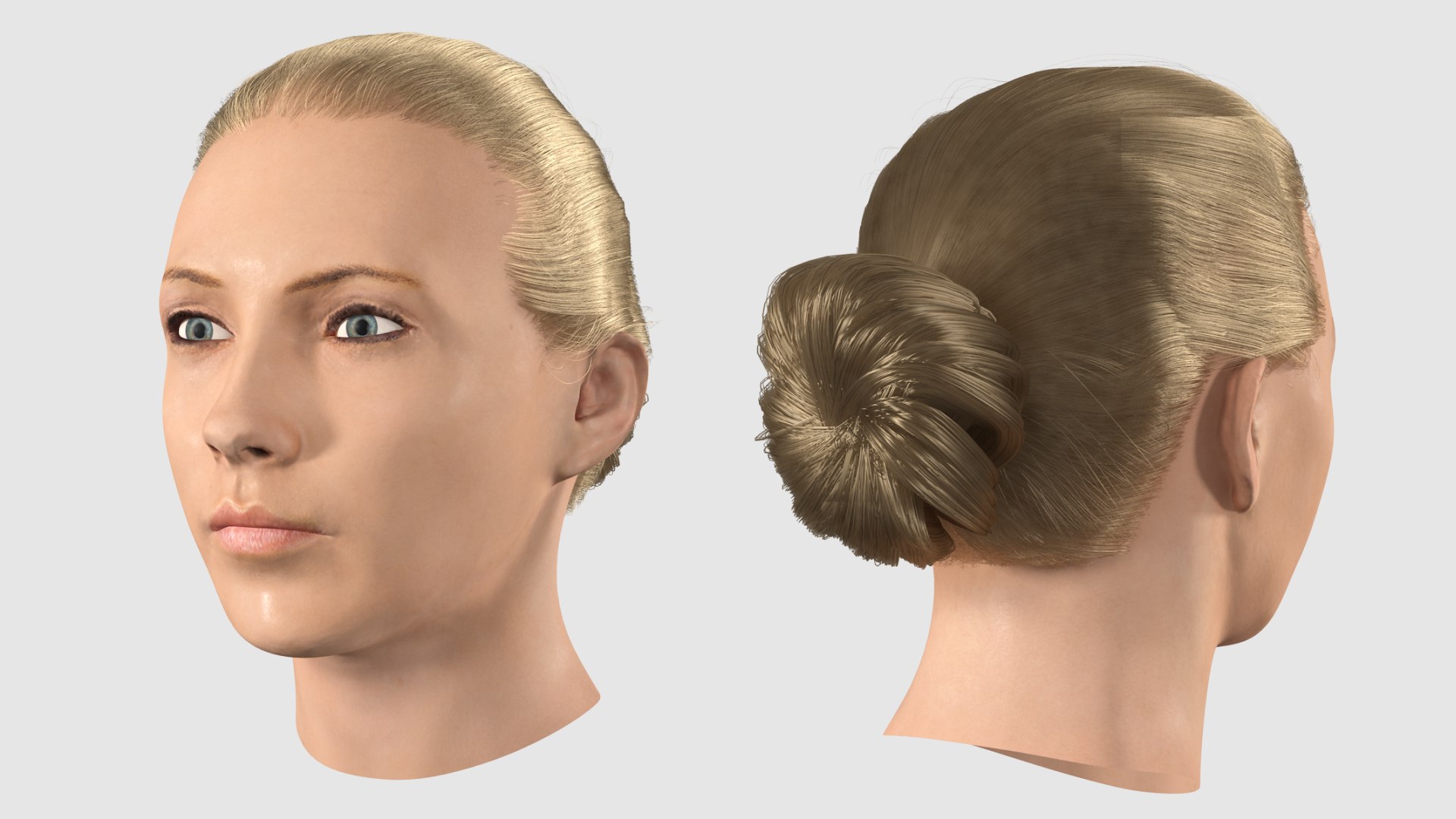 Female Heads Collection 5 3D model - TurboSquid 2063451