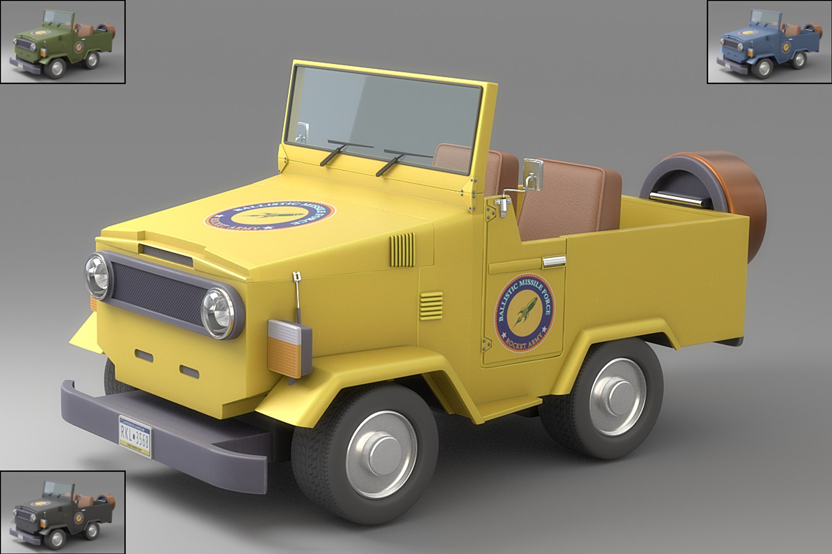 Cartoon Car Collection V3 3D - TurboSquid 1750852