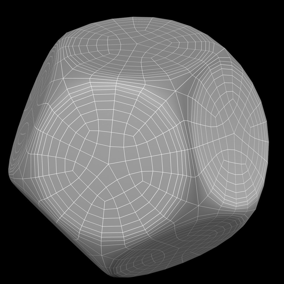 Role Playing Dice 12 3d Dxf