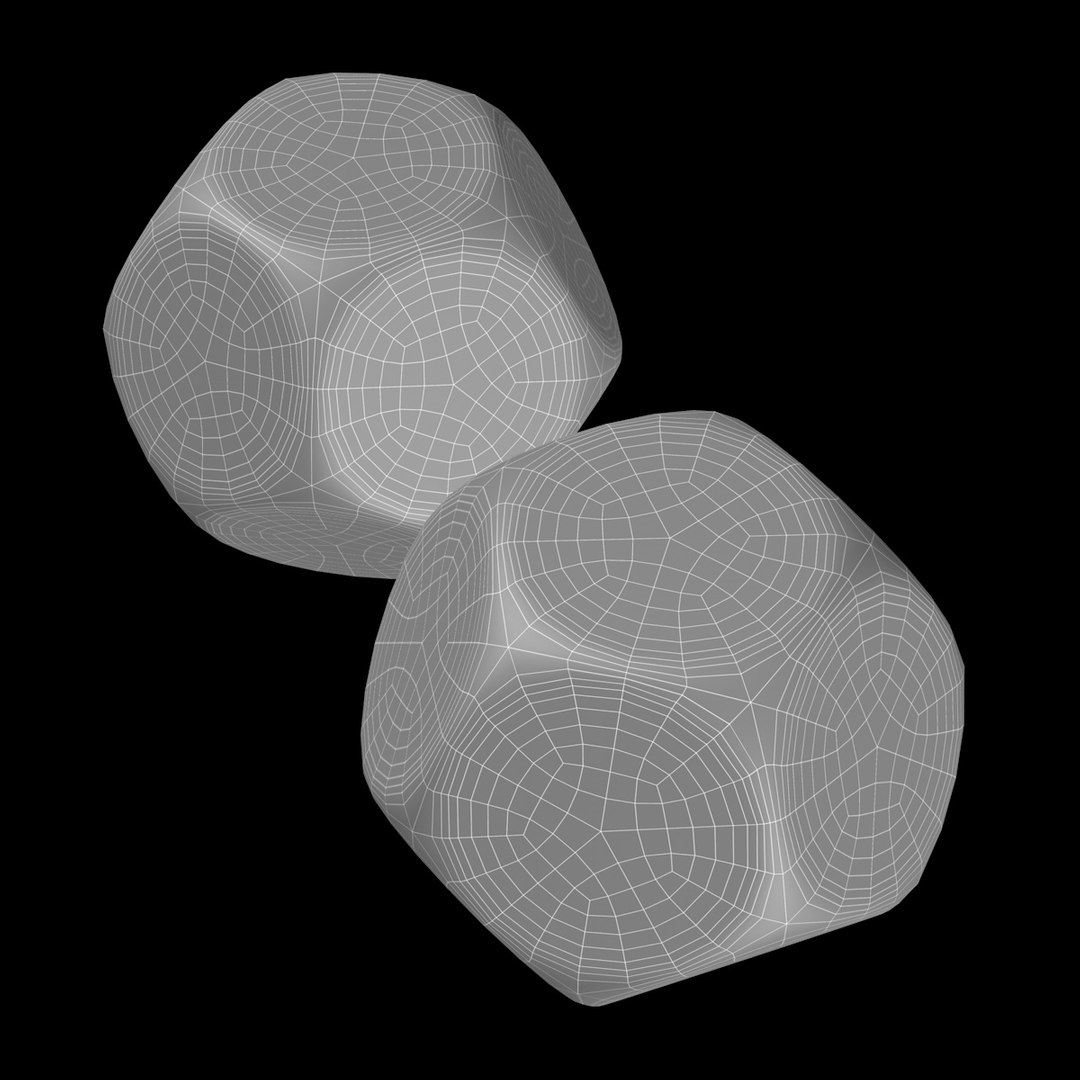 Role Playing Dice 12 3d Dxf