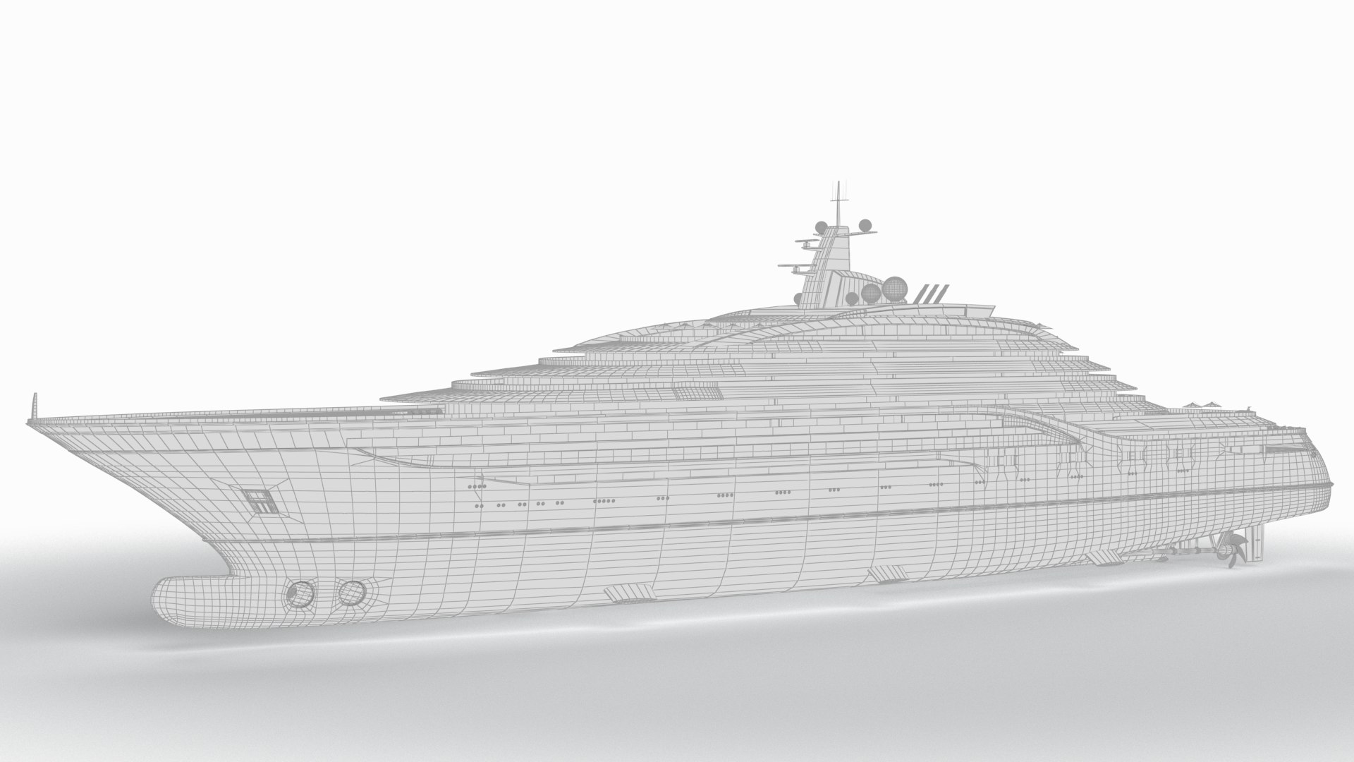 3D Somnio Superyacht Dynamic Simulation - TurboSquid 1917124