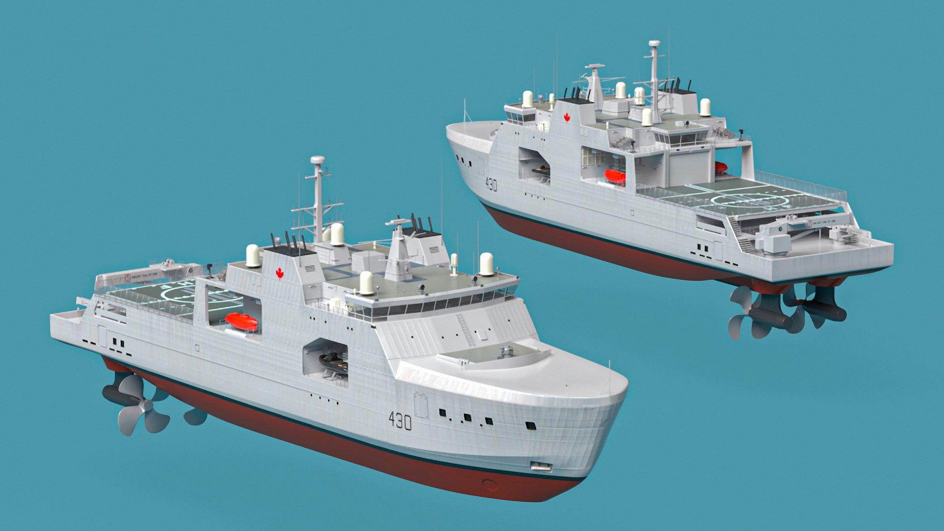 Offshore Patrol Vessel Model - TurboSquid 2278815