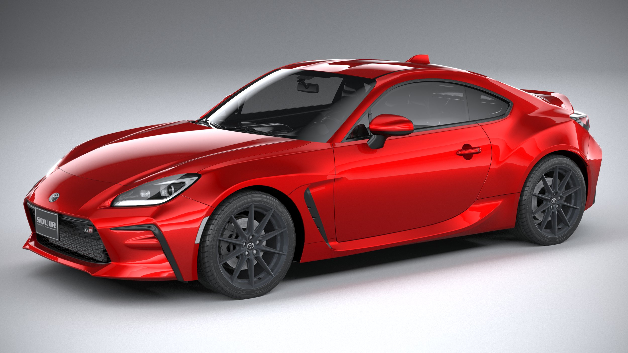 3D Toyota GR 86 2022 LowPoly model - TurboSquid 1778877