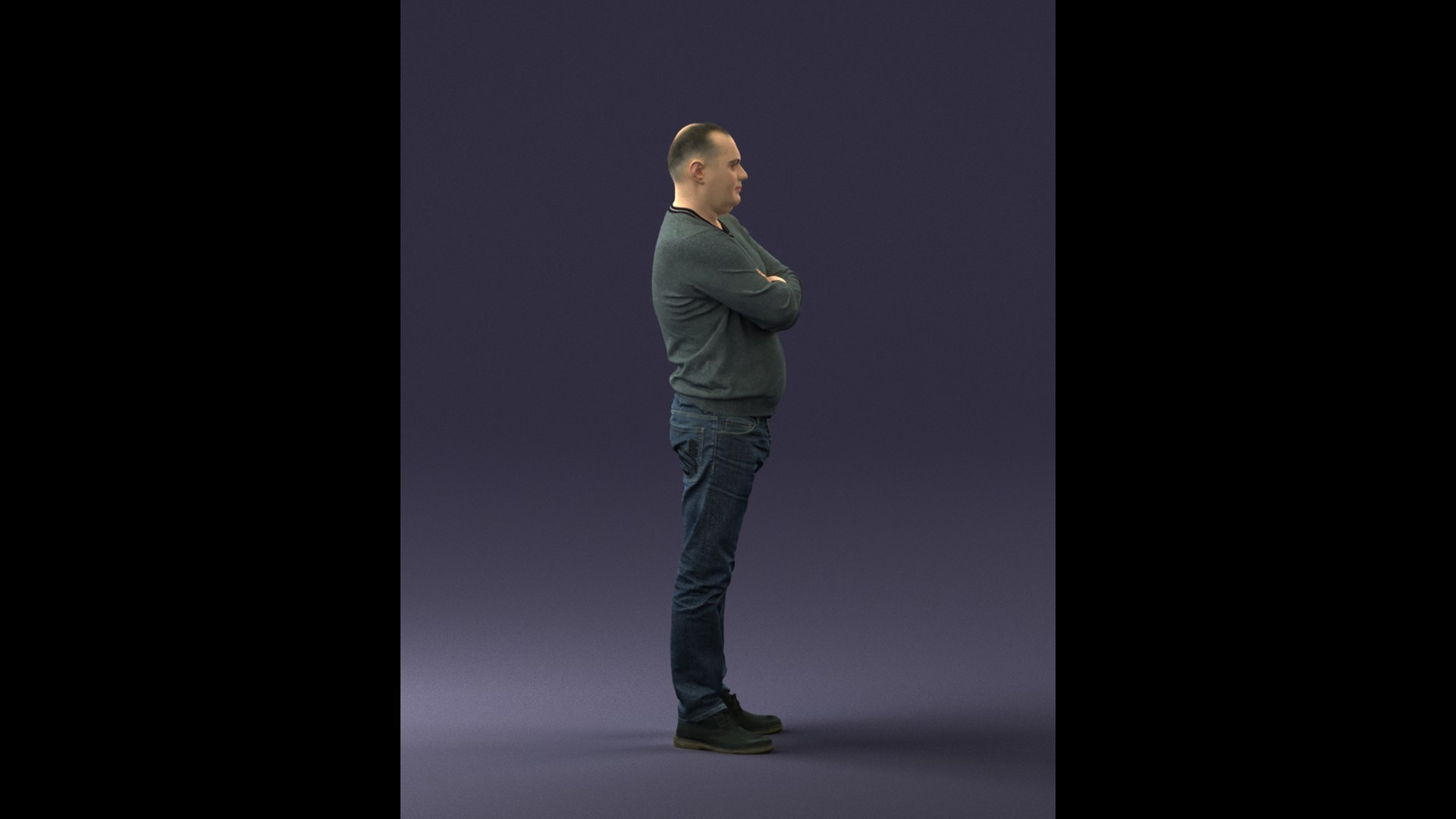 Scanned Realistic Human 3D - TurboSquid 1646163