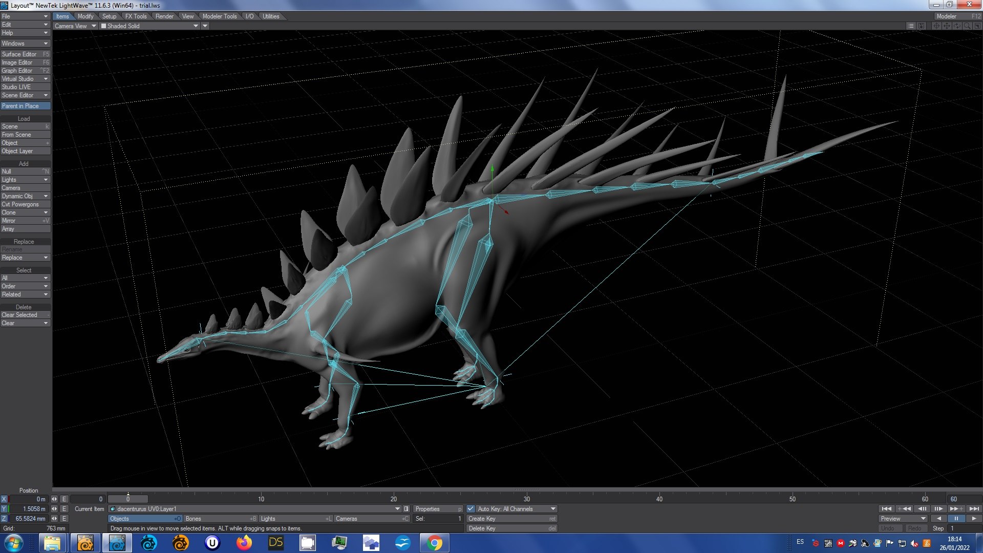 3D Dacentrurus Armatus - TurboSquid 1845919