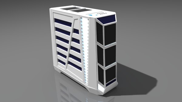 3D computer case - TurboSquid 1241410