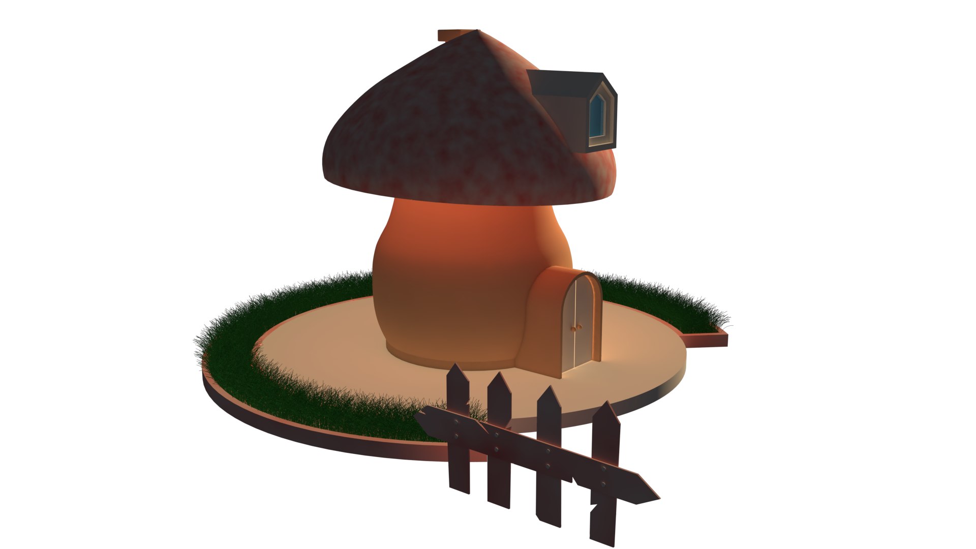 3D Maushroom - TurboSquid 1932880