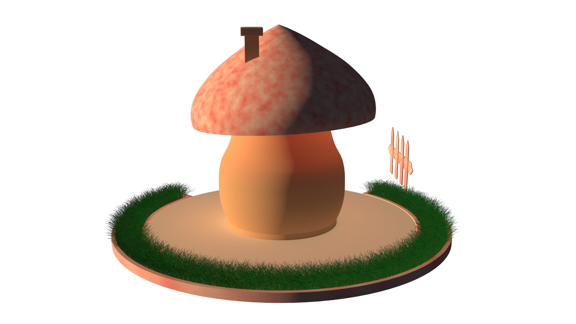 3D Maushroom - TurboSquid 1932880