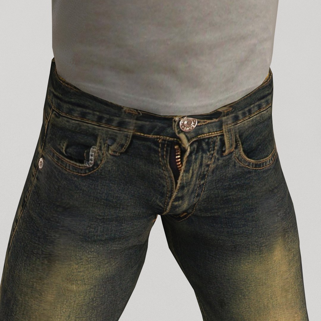 3ds max boy 10-13 years t-pose