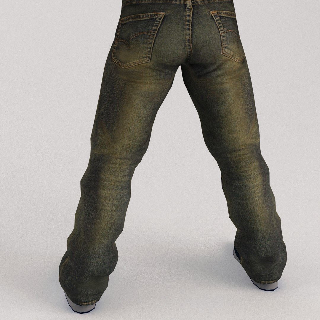 3ds max boy 10-13 years t-pose