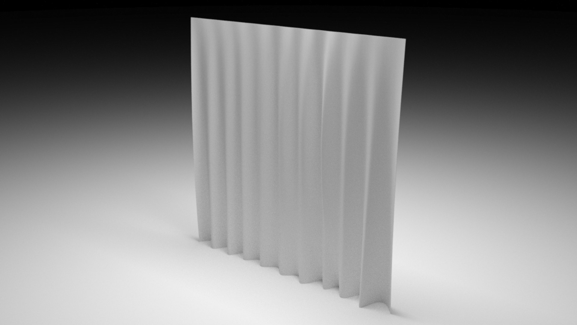 Curtain Drape Fabric 3D Model - TurboSquid 1592159