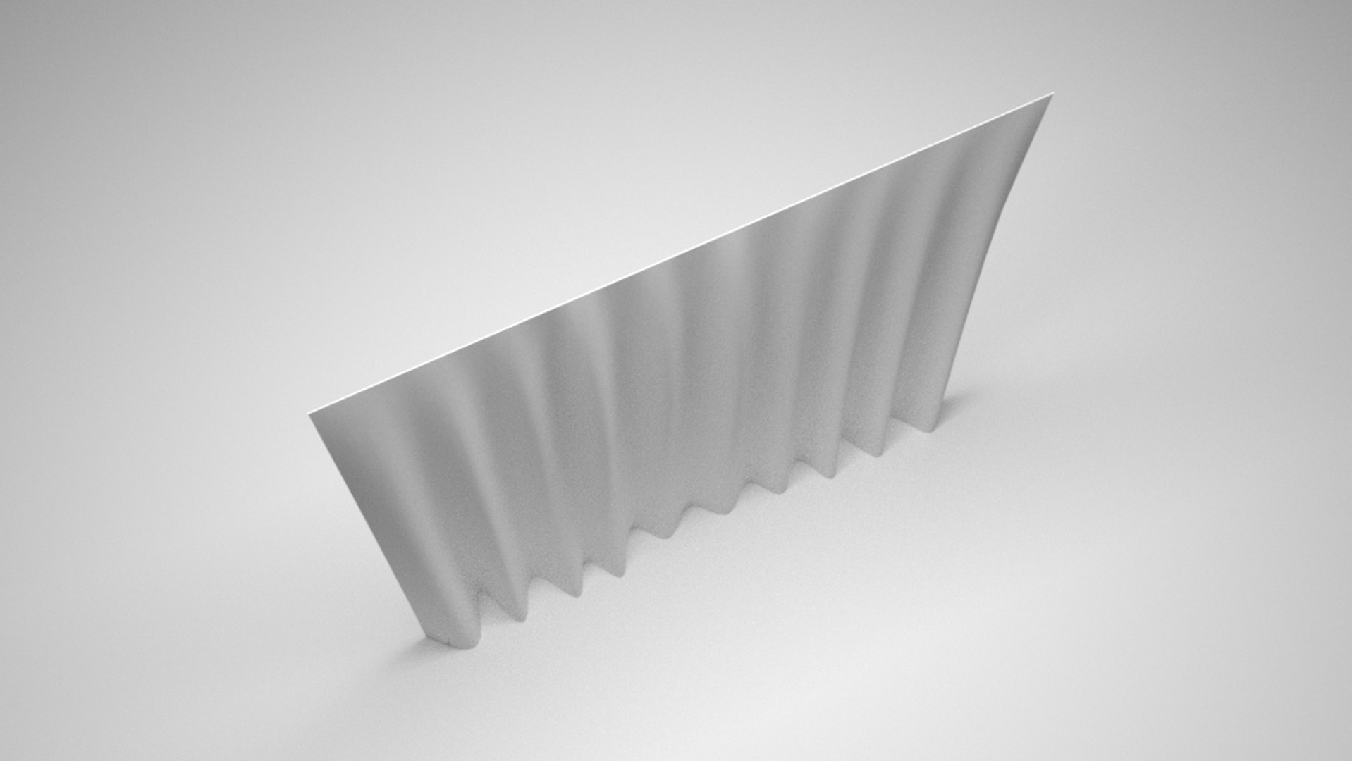 Curtain Drape Fabric 3D Model - TurboSquid 1592159