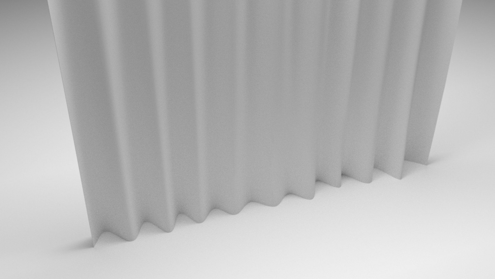 Curtain Drape Fabric 3D Model - TurboSquid 1592159
