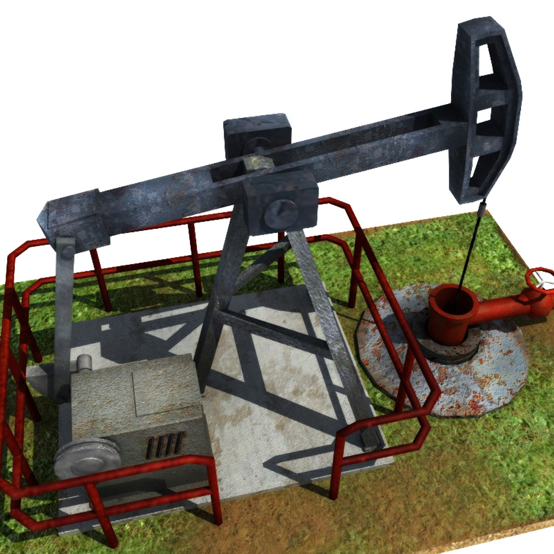 3d model oil pump