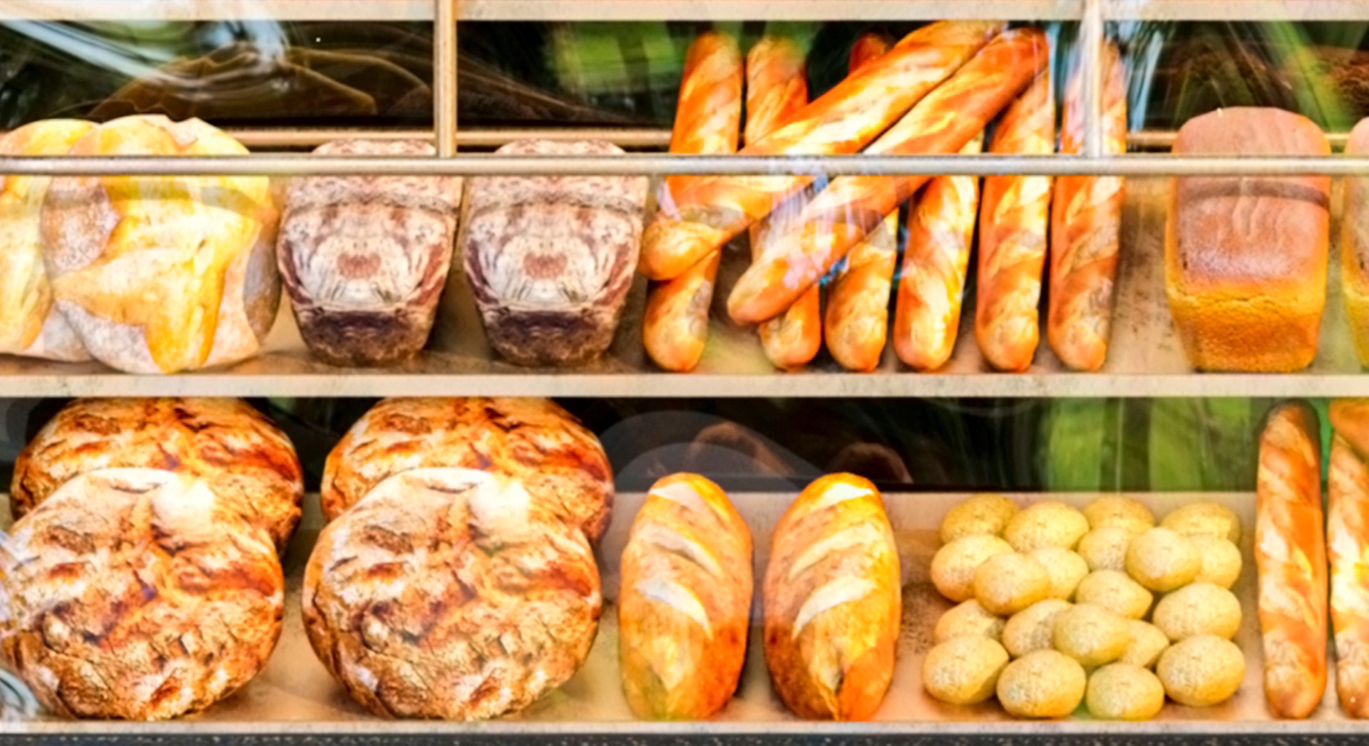 Showcase In A Bakery With Pastries Model - TurboSquid 2105702