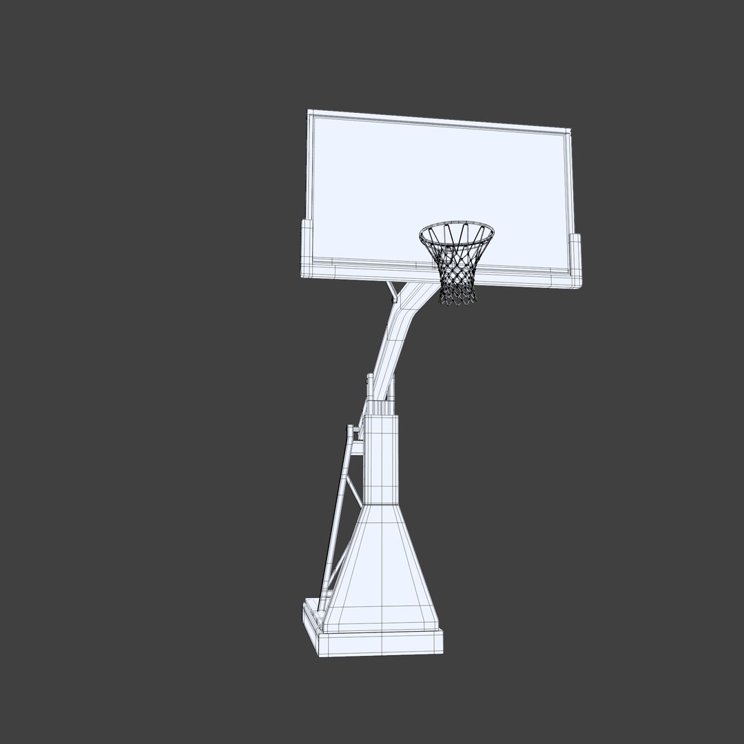 Basketball Hoop Obj