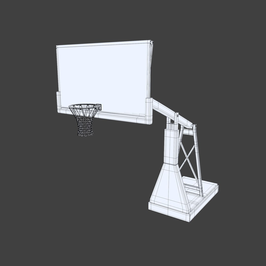 Basketball Hoop Obj