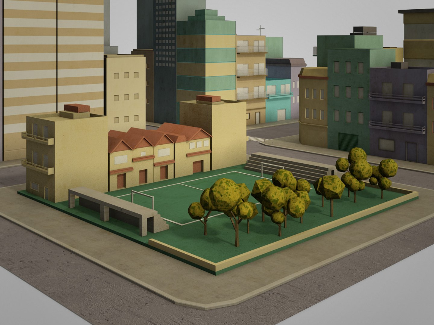 Max Block Urban Building