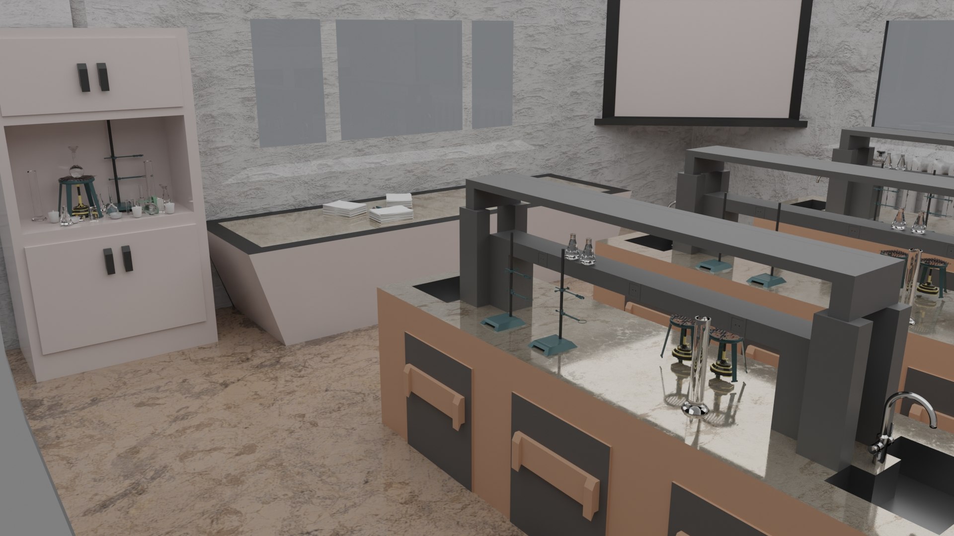 Laboratory Model - TurboSquid 1721097