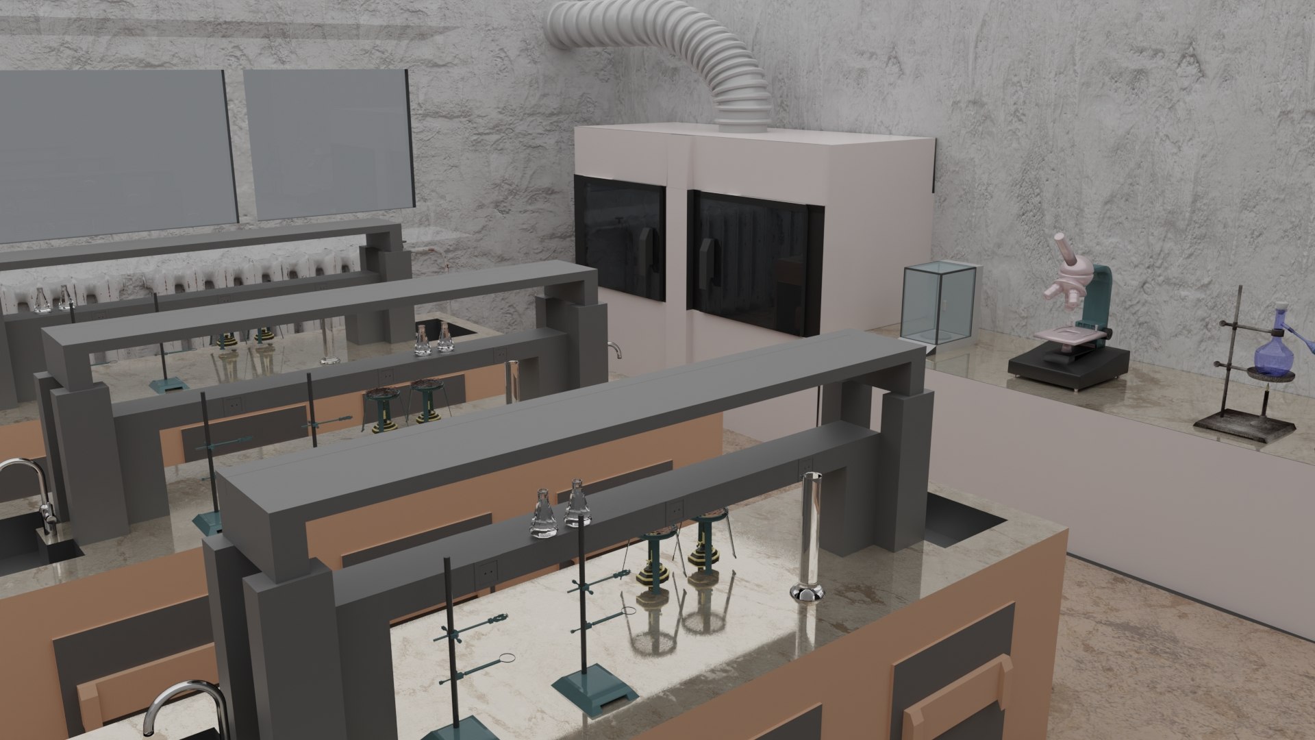 Laboratory Model - TurboSquid 1721097