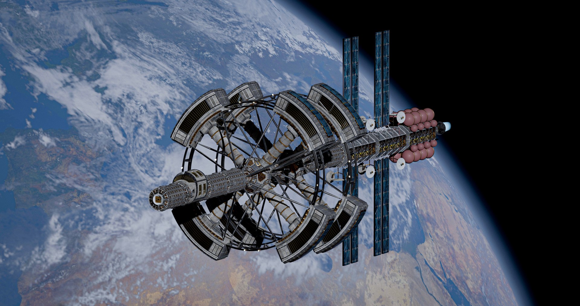 Near Future Interplanetary Space Ship 3D model - TurboSquid 1738581