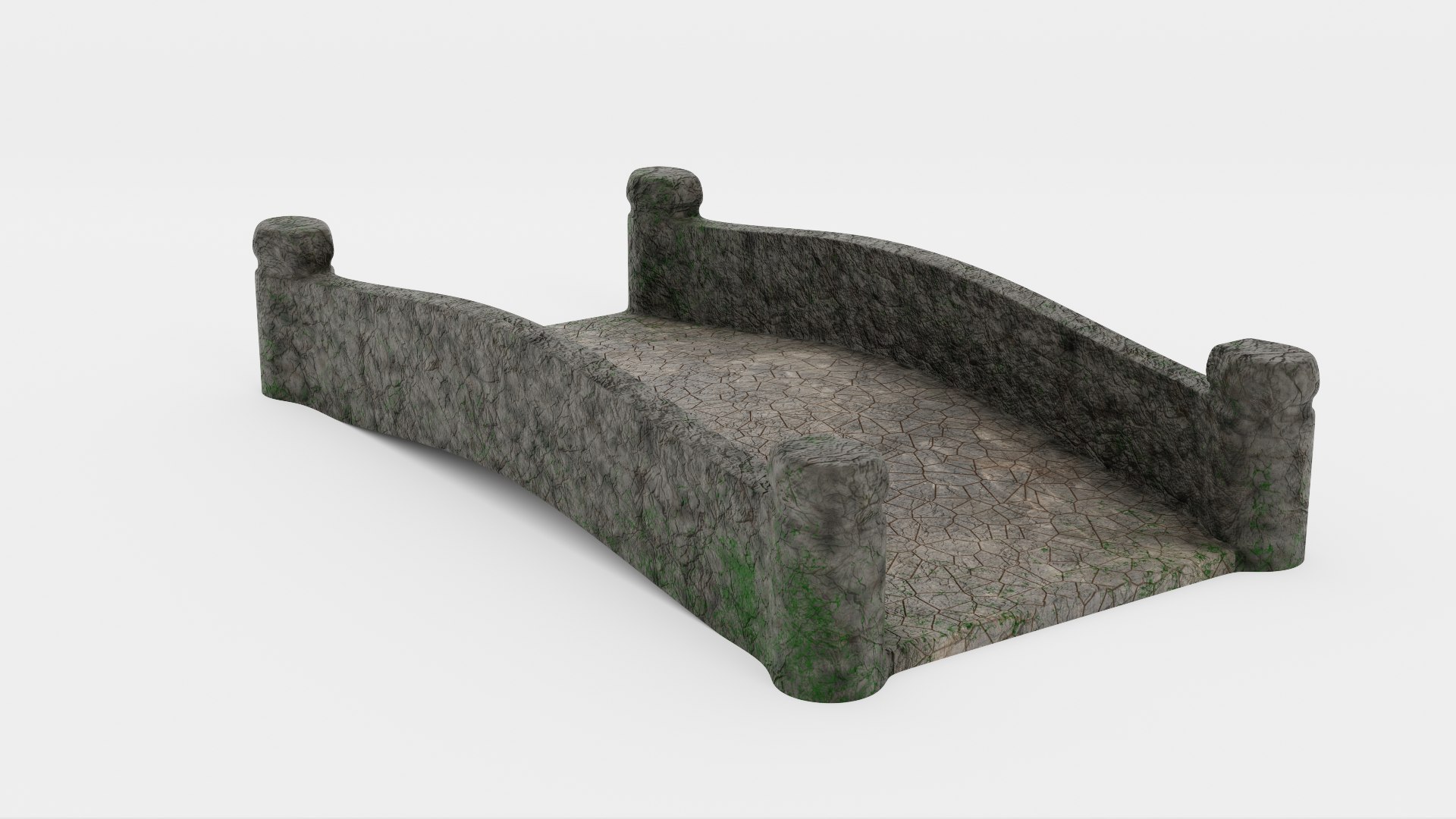 3D bridge rock model - TurboSquid 1593671