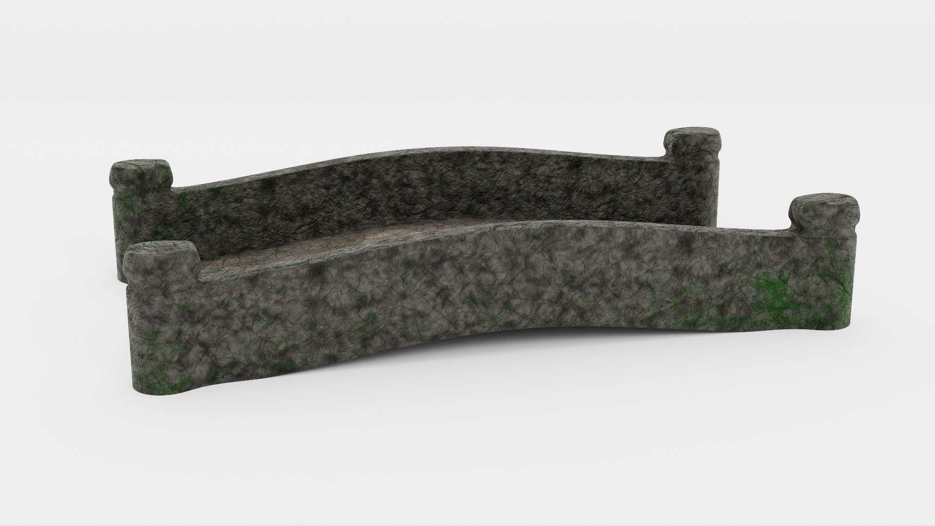 3D bridge rock model - TurboSquid 1593671