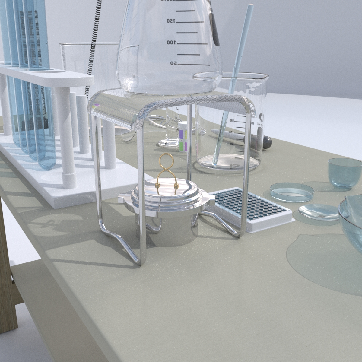 chemistry lab table 3ds