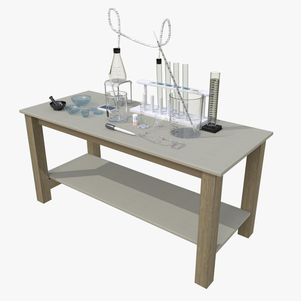 Laboratory Table 3D Models for Download | TurboSquid