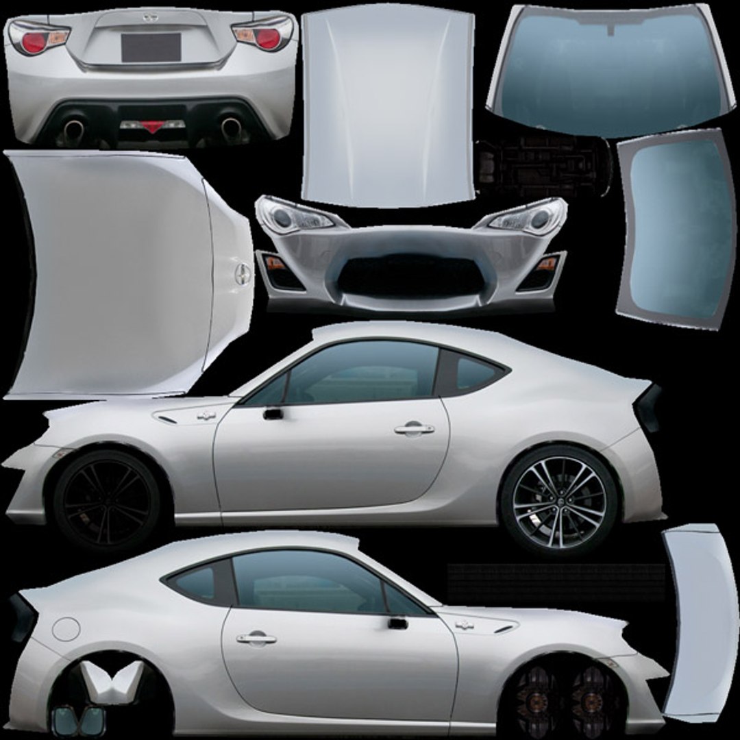 2013 Scion Fr-s 3d Max
