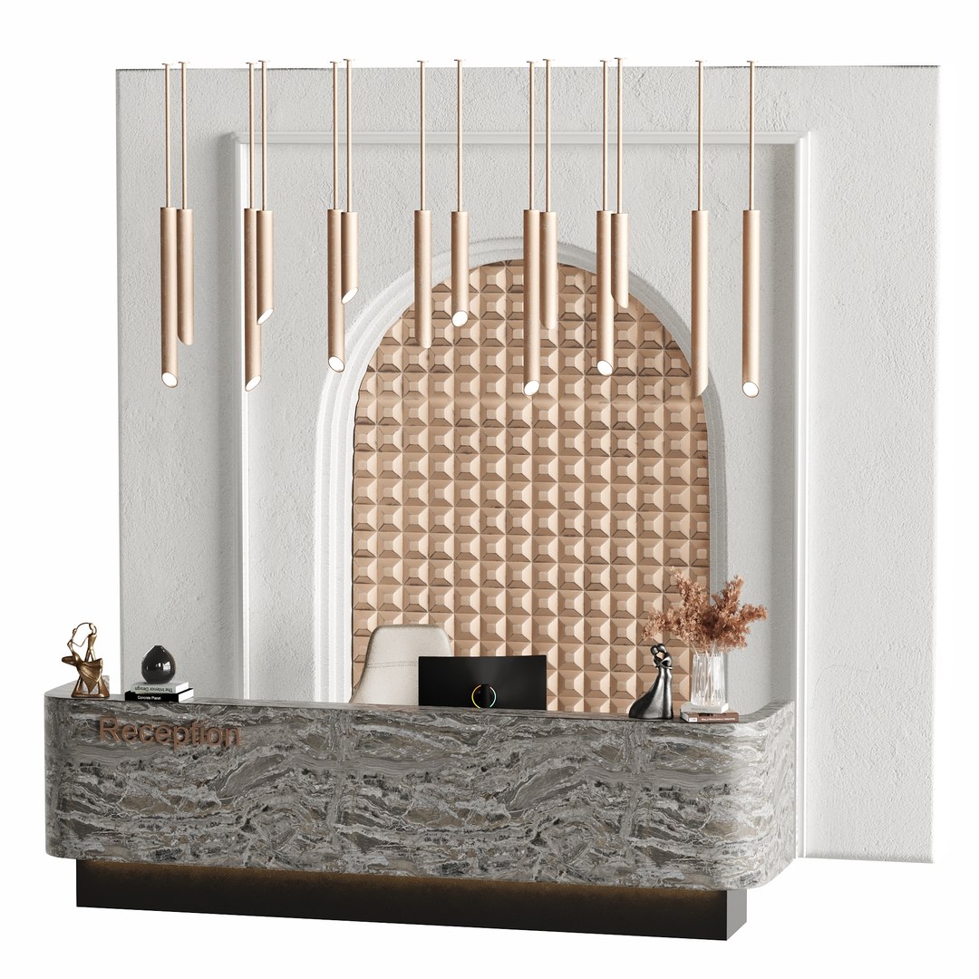 Reception 4 3D model - TurboSquid 2057159