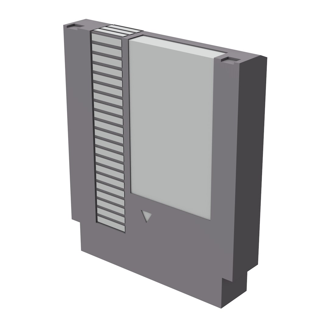 3D Game Cartridge Low Poly - TurboSquid 1904509