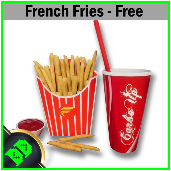 Free 3D Fries Models | TurboSquid