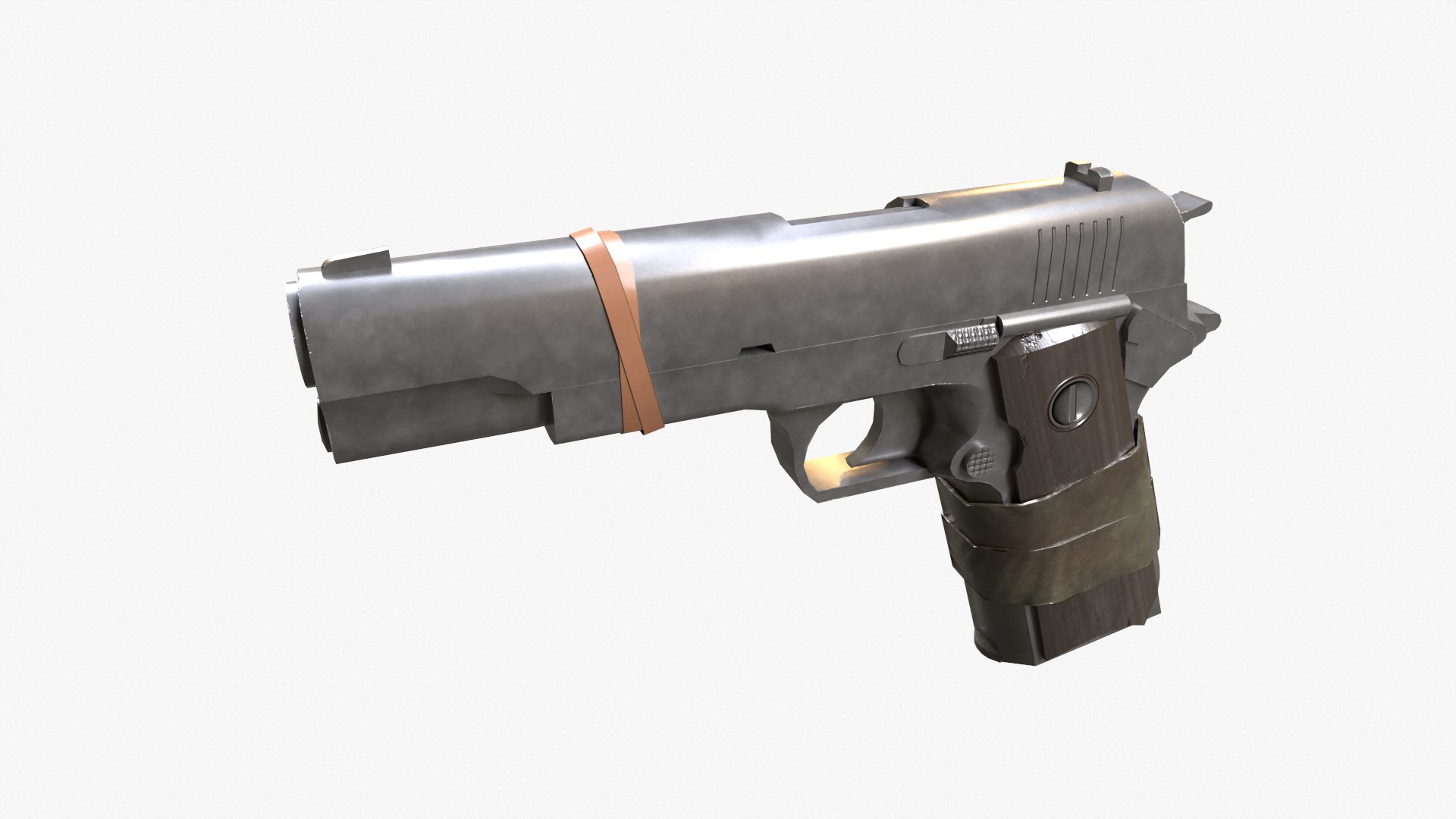 Game Ready Post Apocalyptic Guns Collection 3D - TurboSquid 2290226