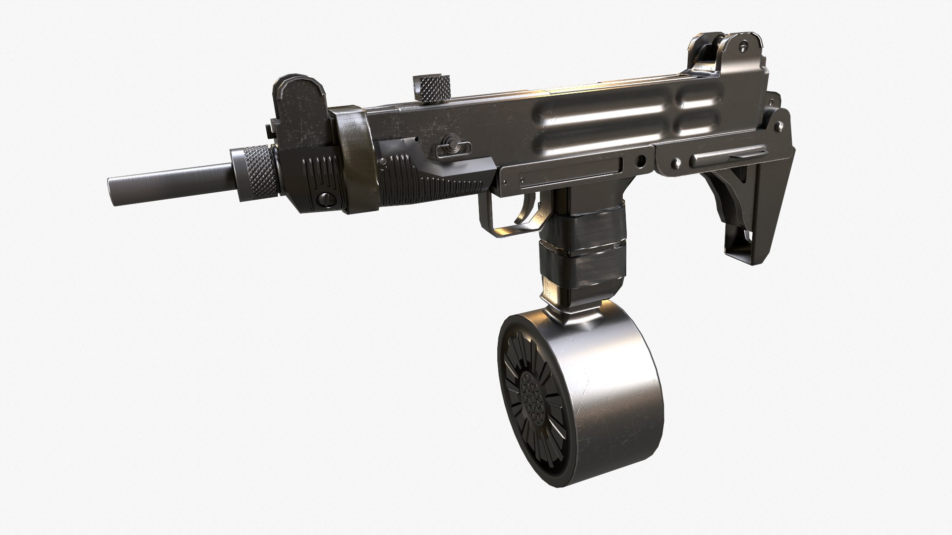 Game Ready Post Apocalyptic Guns Collection 3D - TurboSquid 2290226