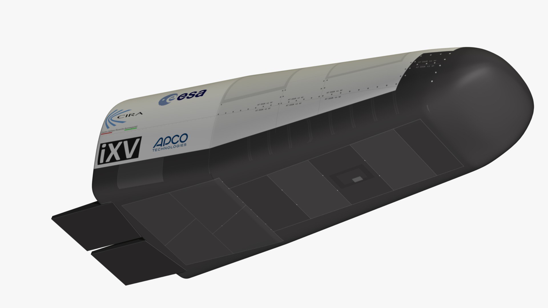 3d Ixv Intermediate Experimental Vehicle Model