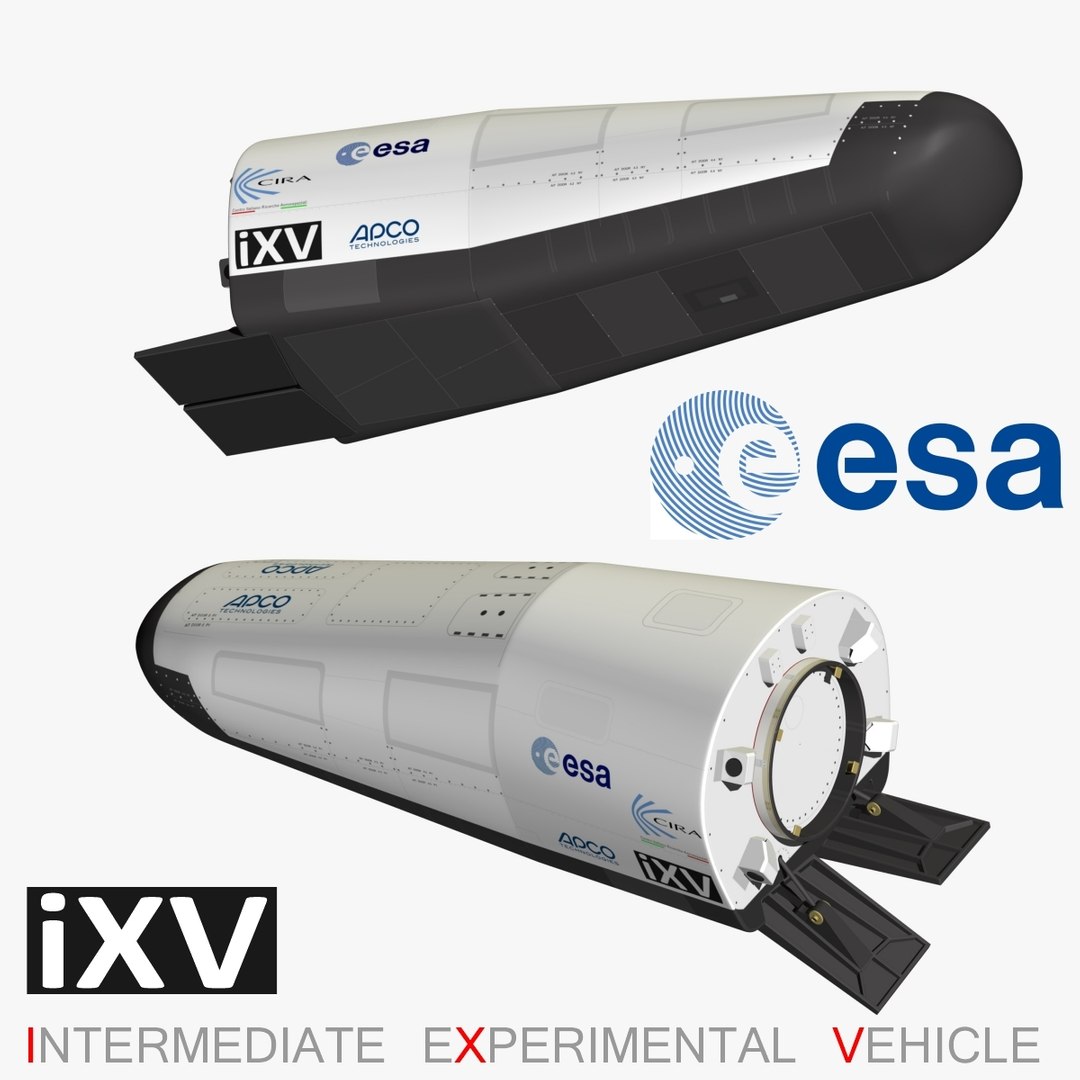 3d Ixv Intermediate Experimental Vehicle Model