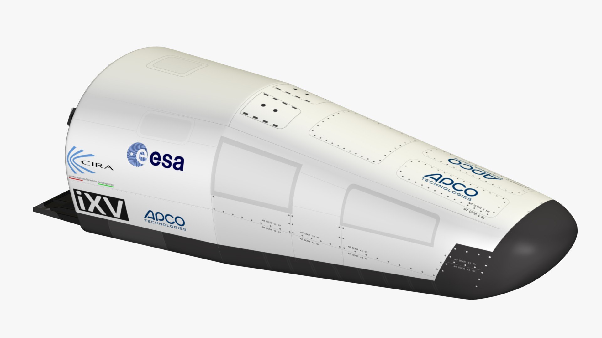 3d Ixv Intermediate Experimental Vehicle Model