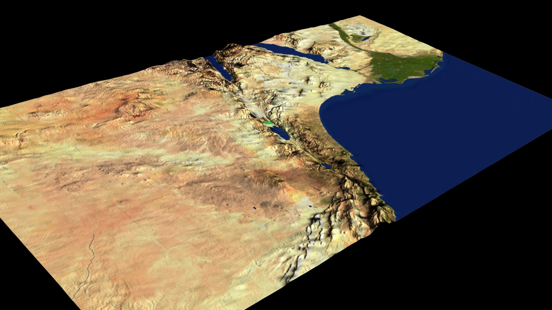 Israel Maps 3d Model