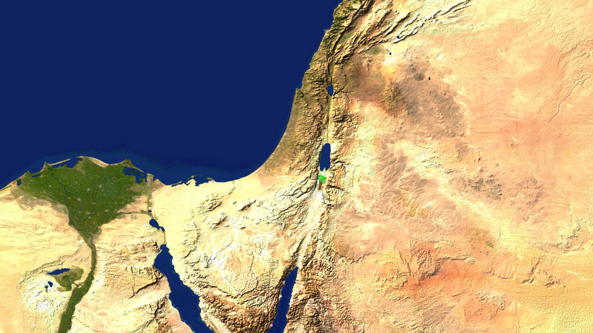 Israel Maps 3d Model