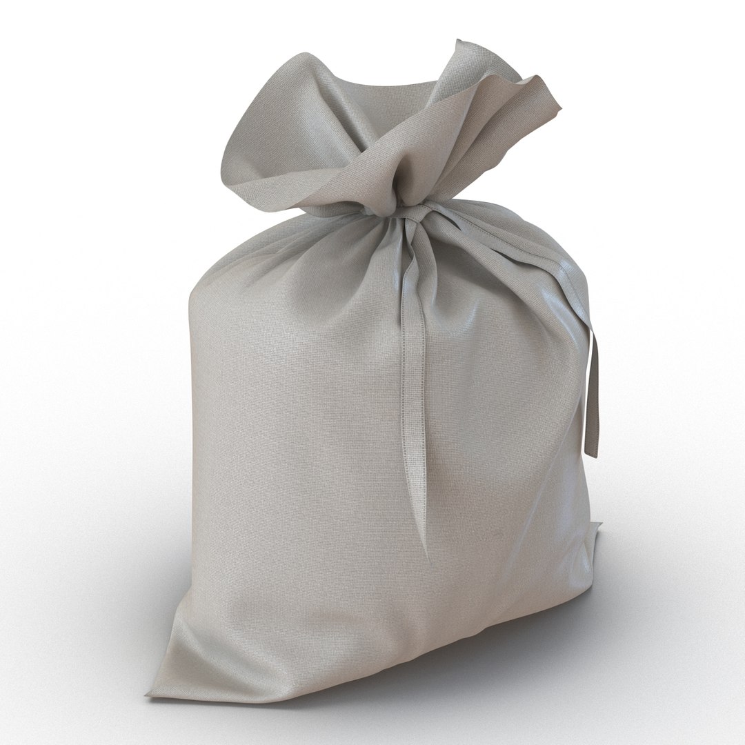 sack bag 3d model