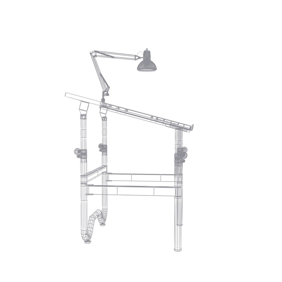 3d Model Drawing Table