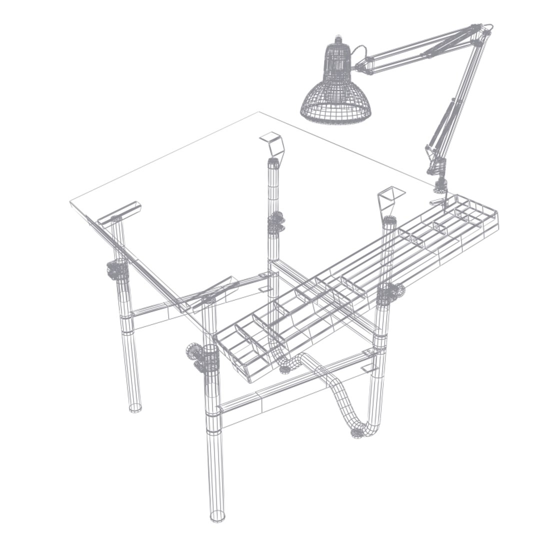 3d Model Drawing Table